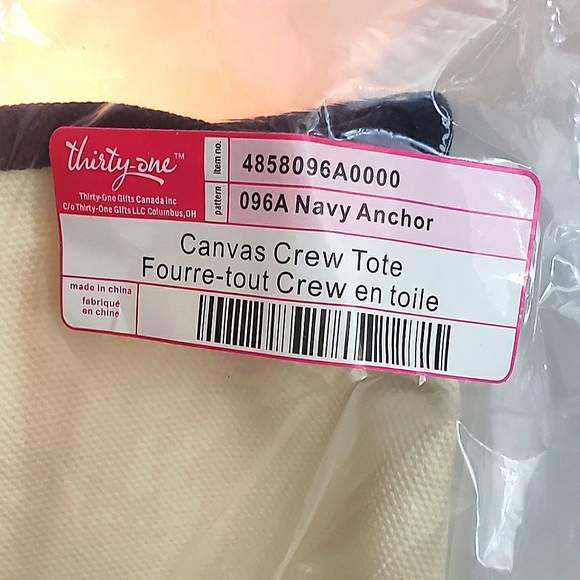 thirty-one | Bags | Thirty One Canvas Crew Tote | Poshmark